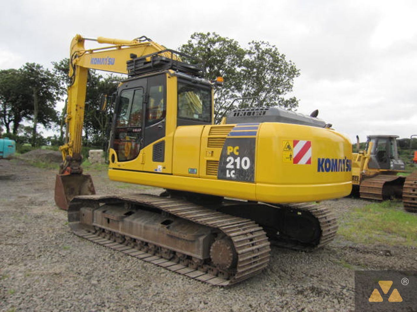 Komatsu pc210lc-8 bagger technische daten (2006