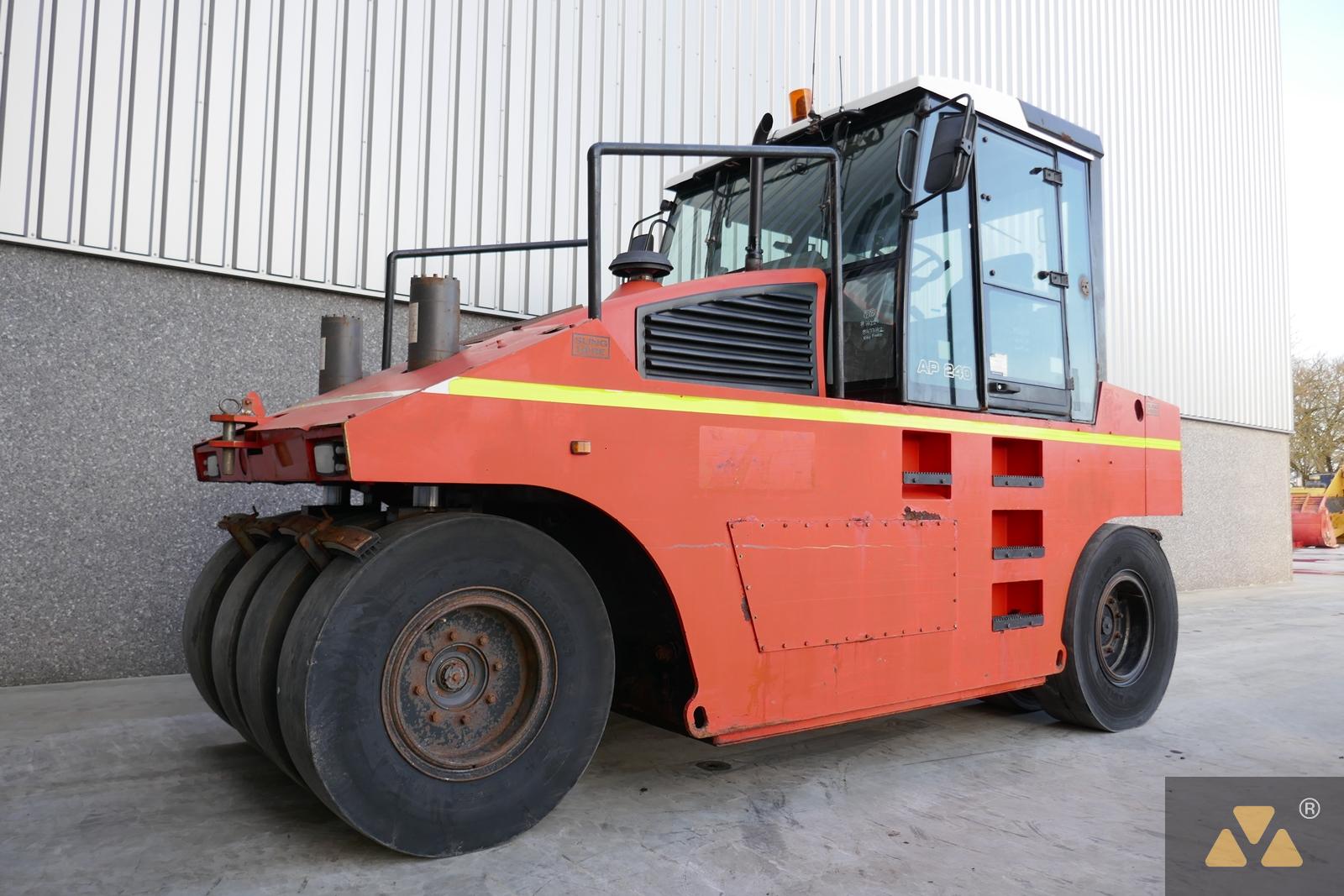 Delta Machinery | Ammann AP240 - max. mass operating weight 24 tonne