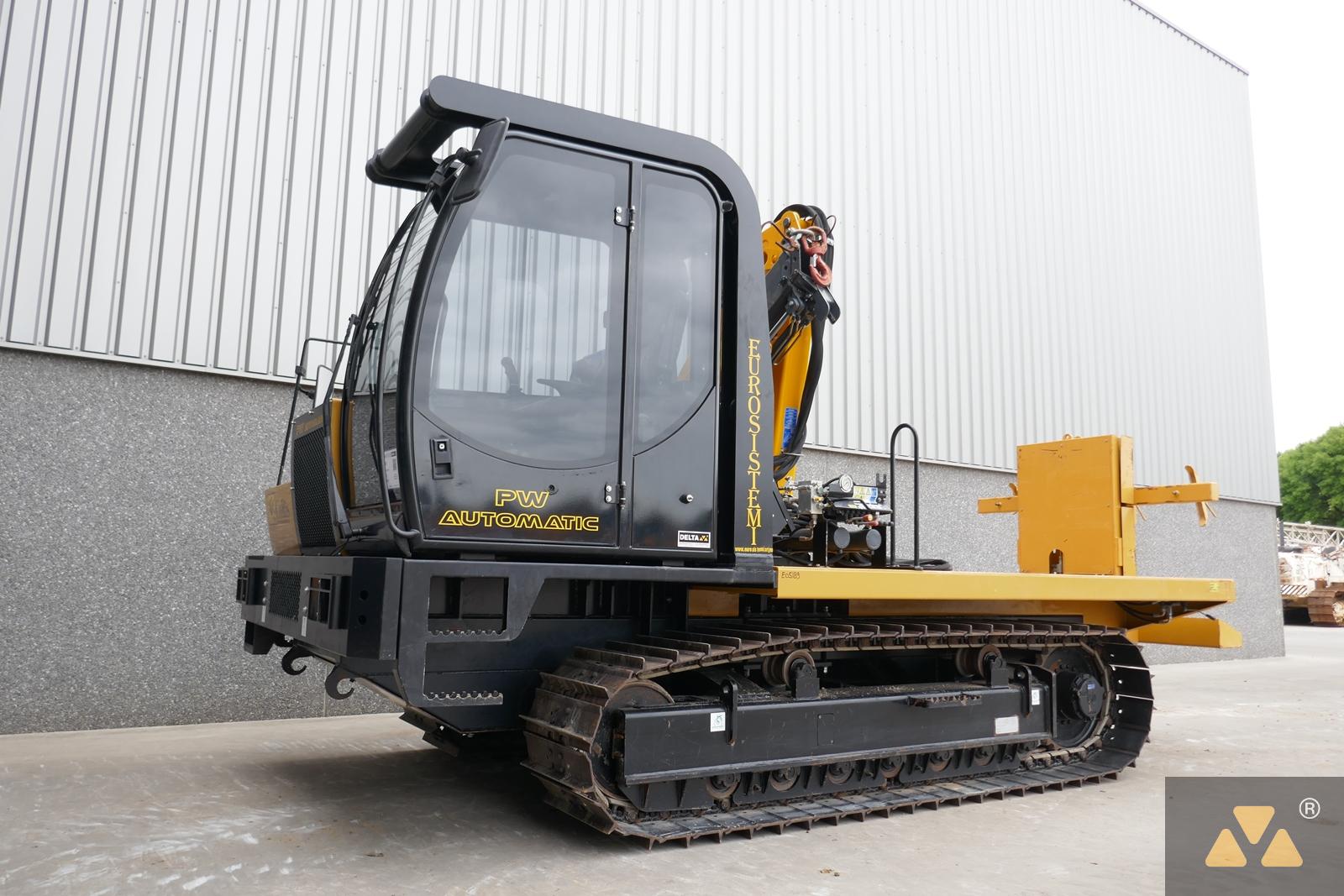 Delta Machinery | Euro Sistemi TP15 - Steel tracks - Pesci SE108 Crane