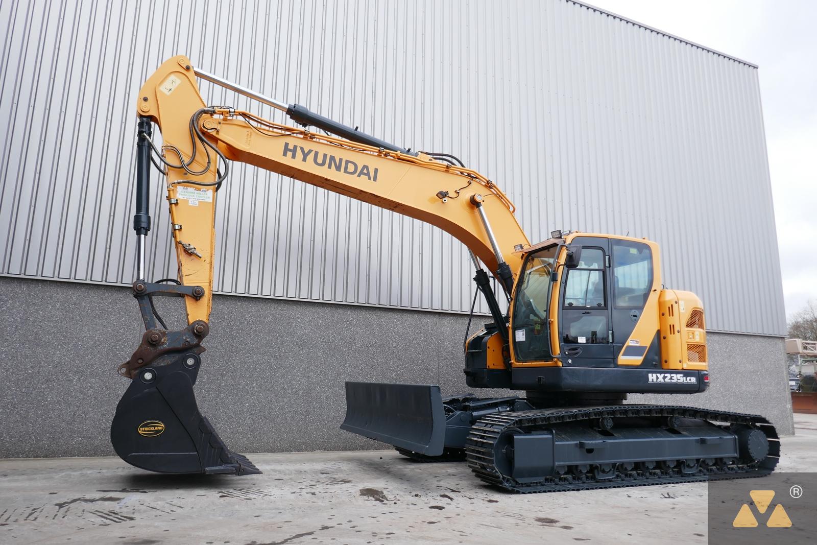 Delta Machinery | Hyundai HX235LCR - Hammer lines - Quick coupler ...