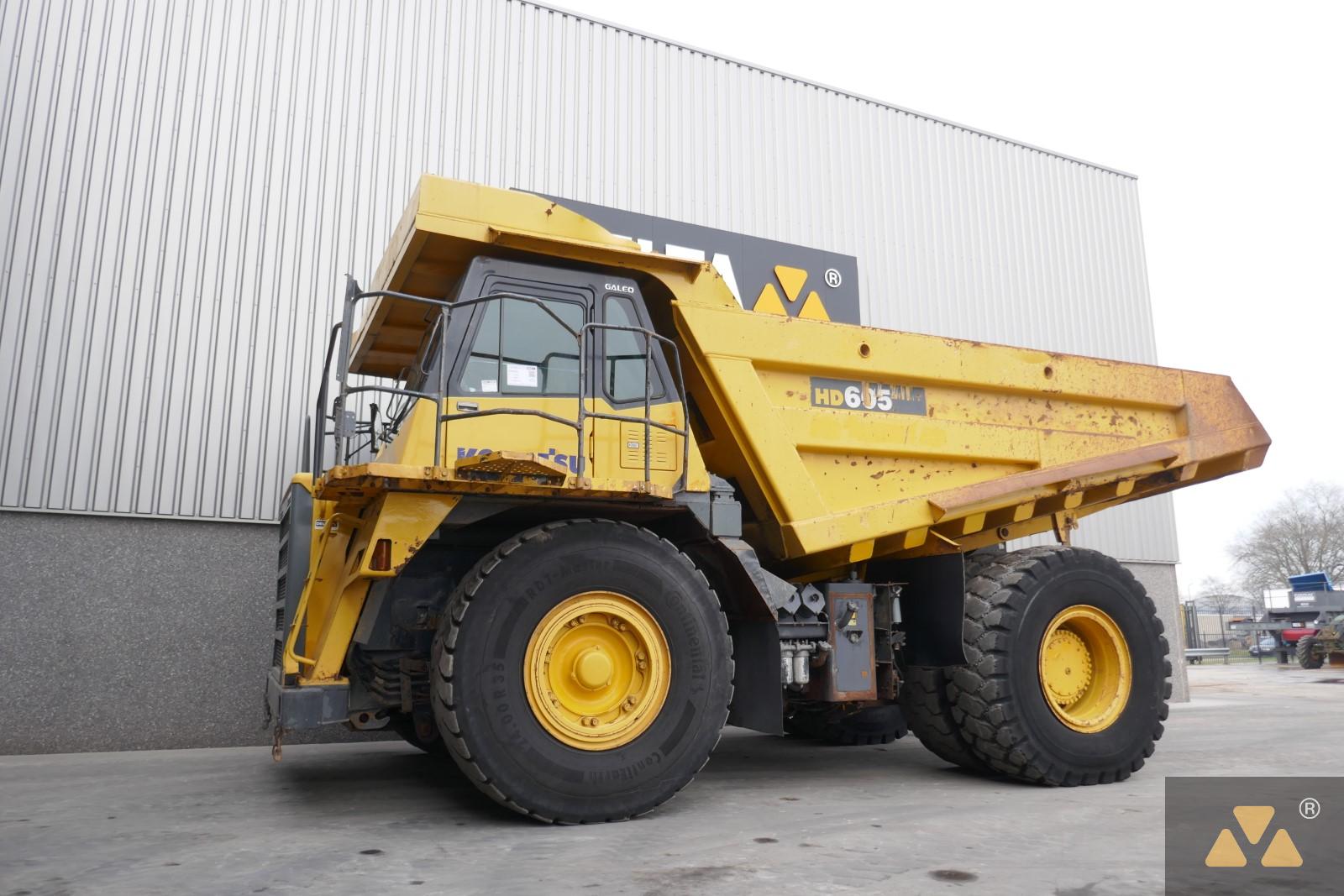 Delta Machinery | Komatsu HD605-7 - Capacity 40 M3 - Payload 63 Ton