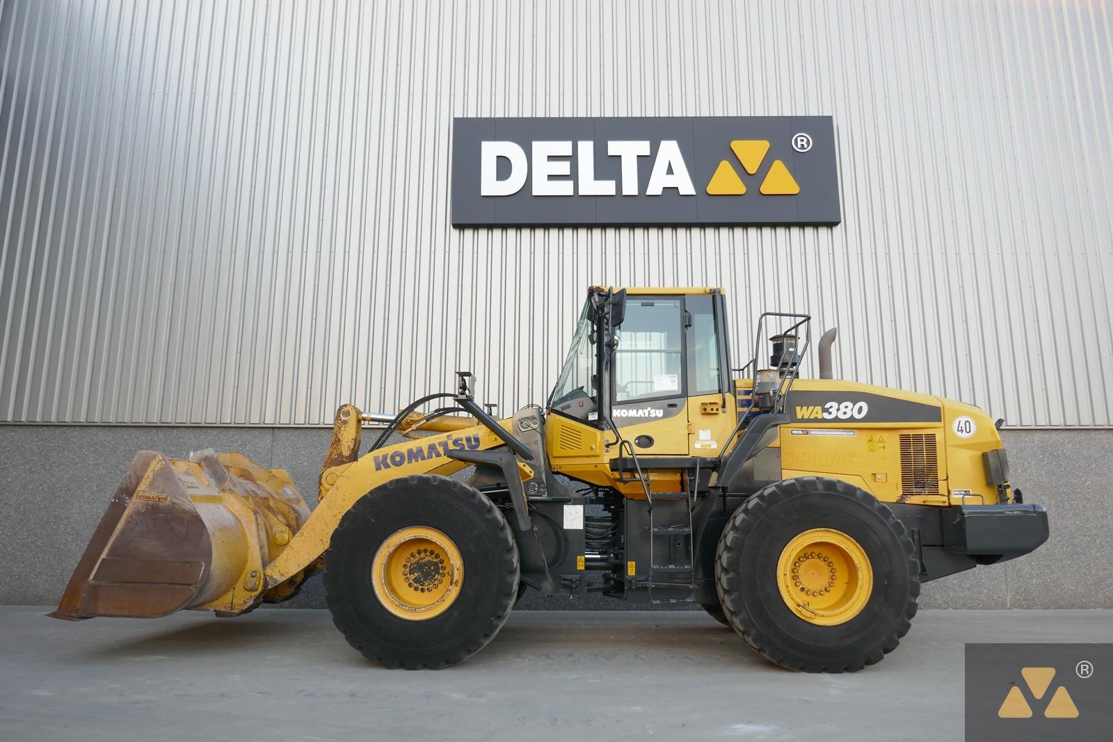 Delta Machinery | Komatsu WA380-7 - Airco - Ride Control - L5/L4 tyres