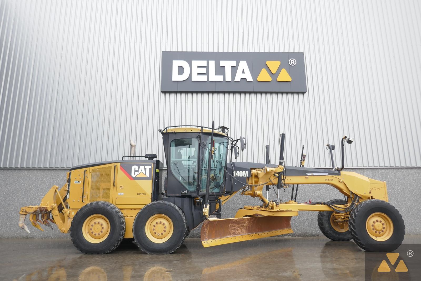 Delta Machinery | Caterpillar 140M - Topcon system 5 GPS - VHP Plus ...