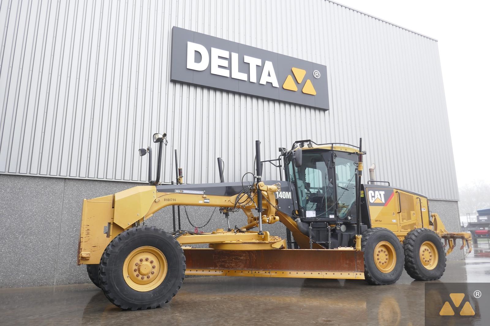 Delta Machinery | Caterpillar 140M - Topcon system 5 GPS - VHP Plus ...