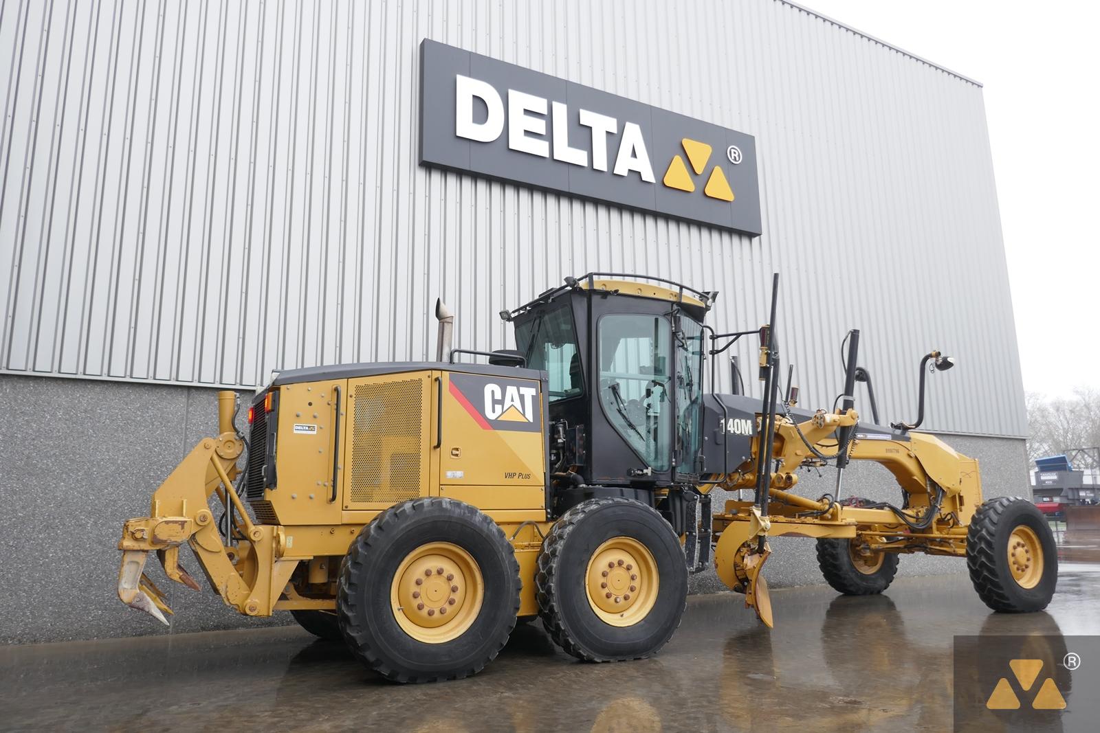 Delta Machinery | Caterpillar 140M - Topcon system 5 GPS - VHP Plus ...