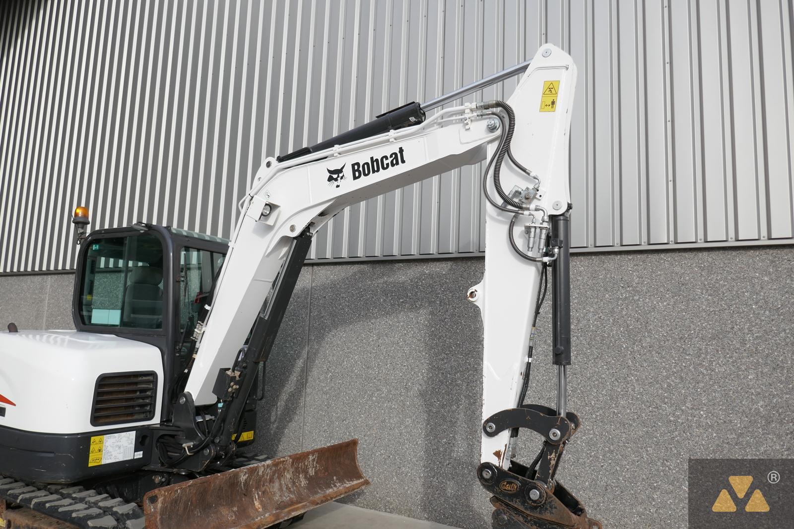 Delta Machinery | Bobcat E62 - Swing boom - Quick coupler - 3 Buckets