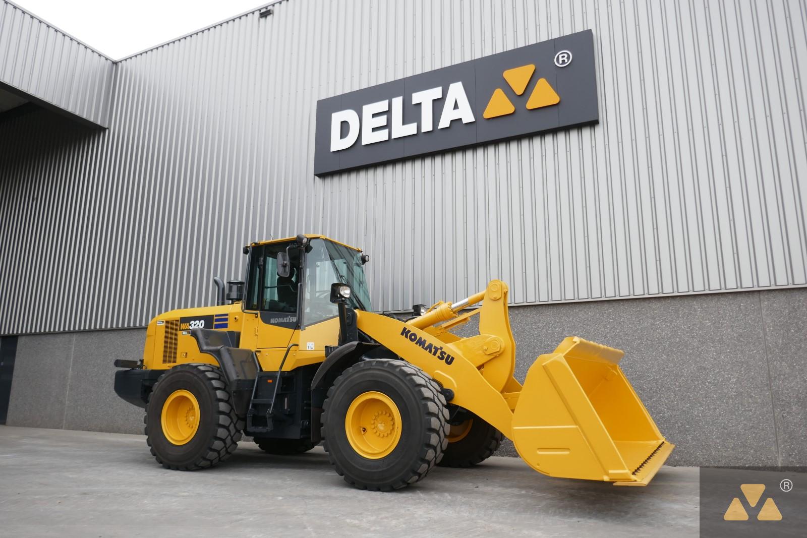 Delta Machinery | Komatsu WA320-7 - Airco - Ride Control - Central ...