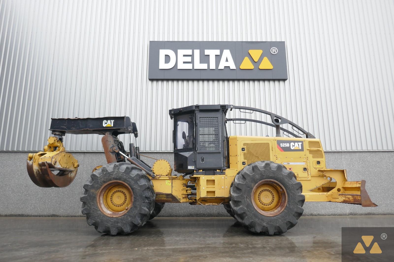 Delta Machinery | Caterpillar 525D - Dual arch grapple - Winch - Dozer ...