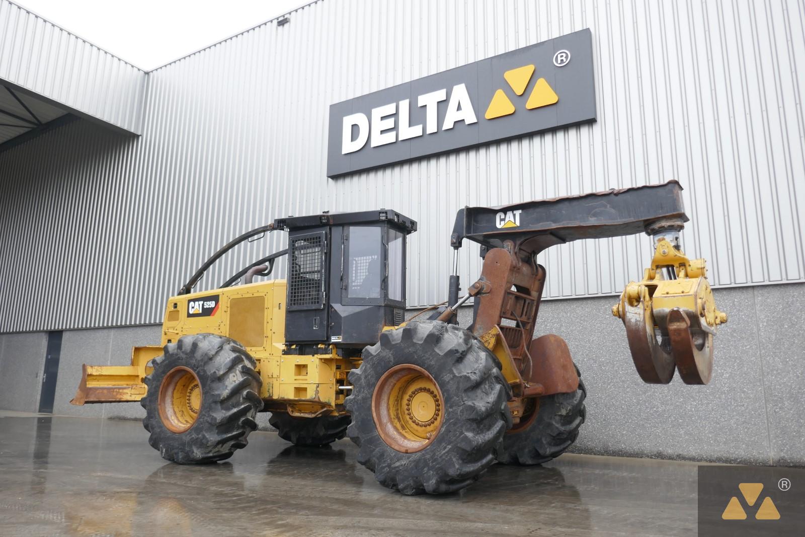 Delta Machinery | Caterpillar 525D - Dual arch grapple - Winch - Dozer ...