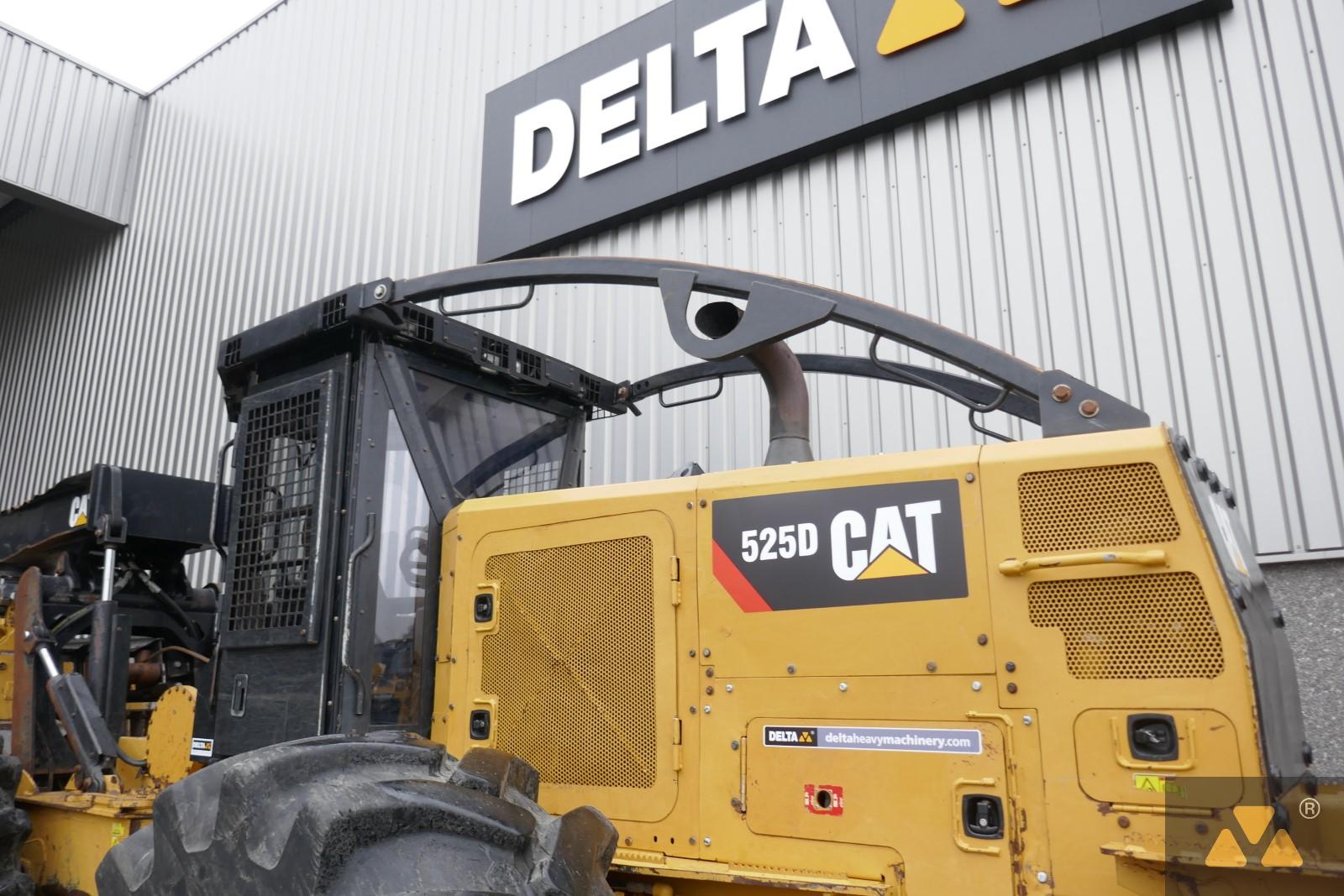 Delta Machinery | Caterpillar 525D - Dual arch grapple - Winch - Dozer ...