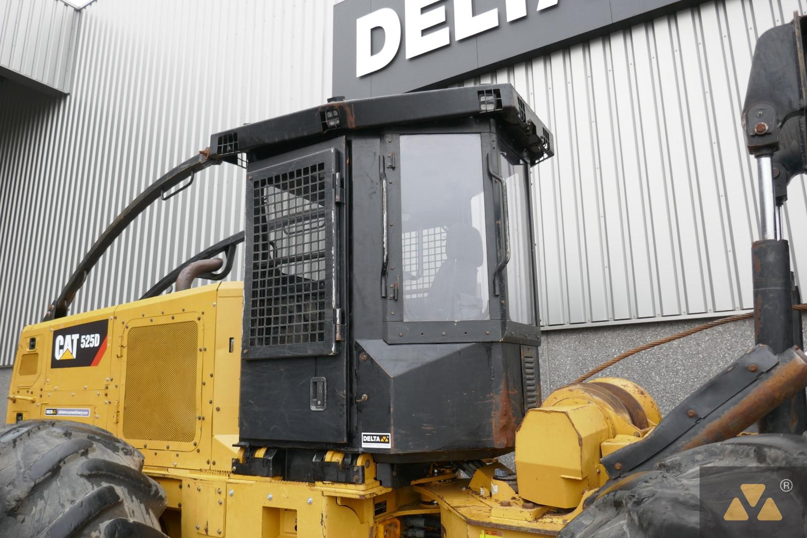 Delta Machinery | Caterpillar 525D - Dual arch grapple - Winch - Dozer ...