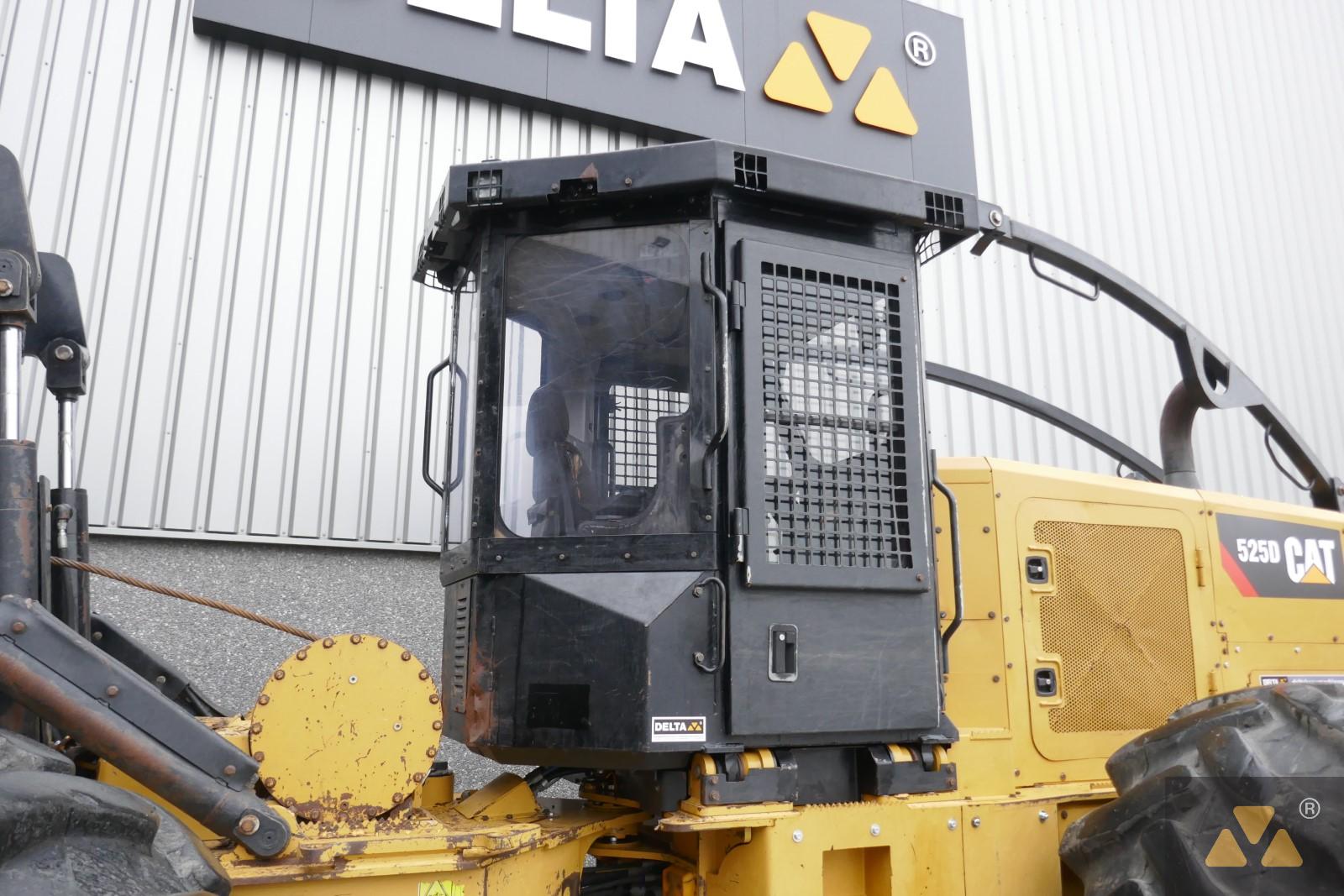 Delta Machinery | Caterpillar 525D - Dual arch grapple - Winch - Dozer ...