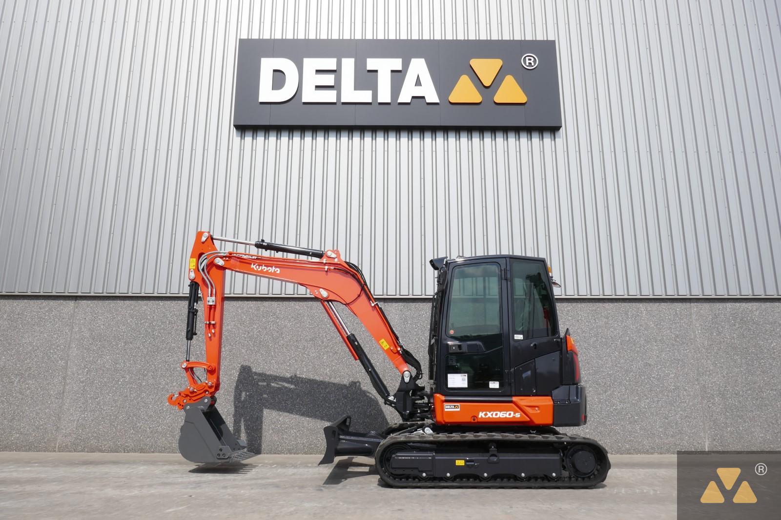 Delta Machinery | Kubota KX060-5 - New - Hammer lines - Dozer blade