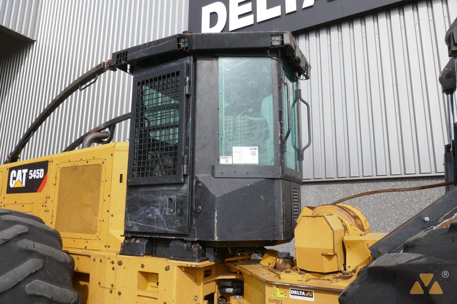 Delta Machinery | Caterpillar 545D - Dual arch grapple - Winch - Dozer ...