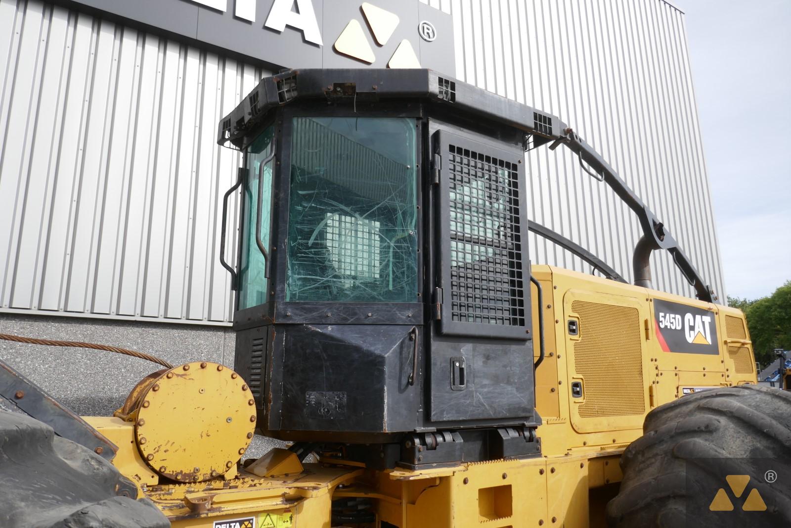 Delta Machinery | Caterpillar 545D - Dual arch grapple - Winch - Dozer ...