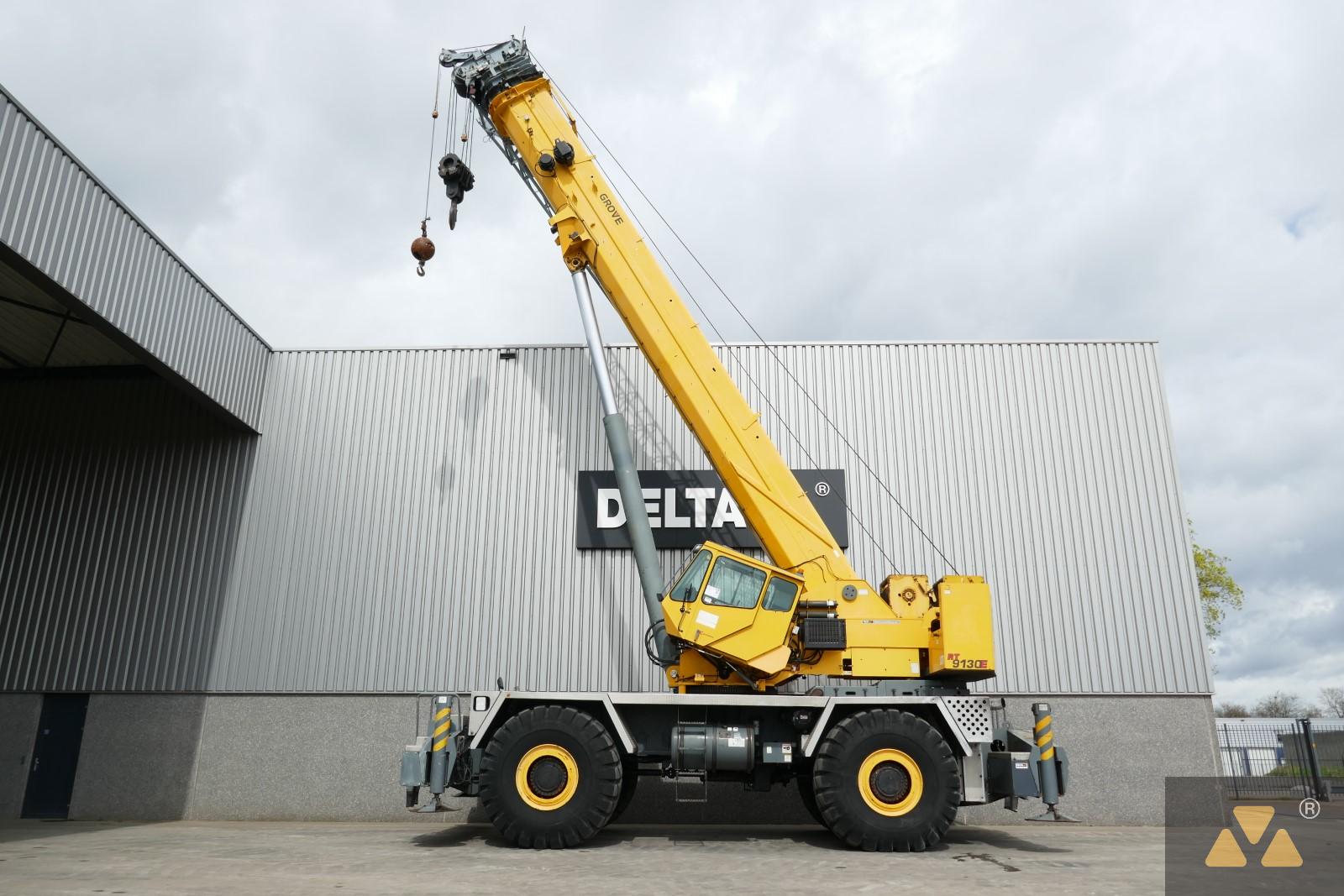 Delta Machinery | Grove RT9130E - 120 Metric ton - 48,8 Mtr boom - 18 ...