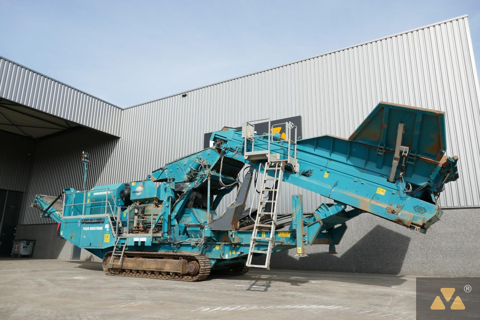 Delta Machinery | Powerscreen 1150 Maxtrak - Automax 1150 Cone crusher ...