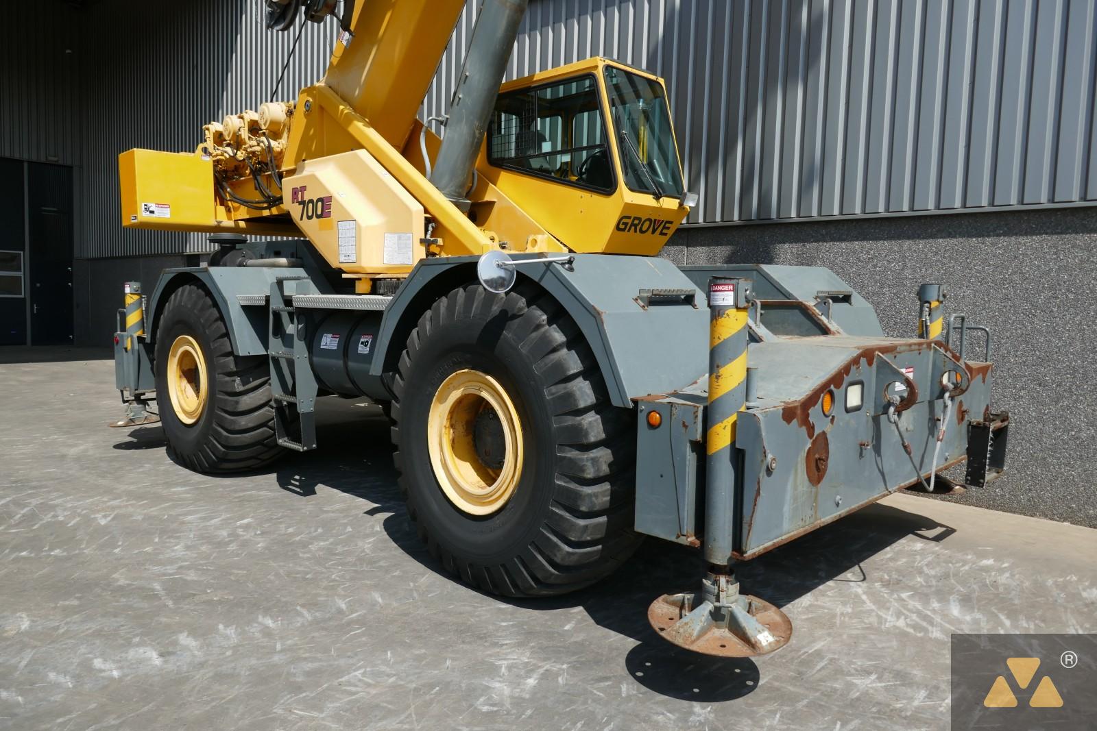 Delta Machinery | Grove RT700E - 55 Metric ton - 33,5 Mtr boom - 17,1 ...