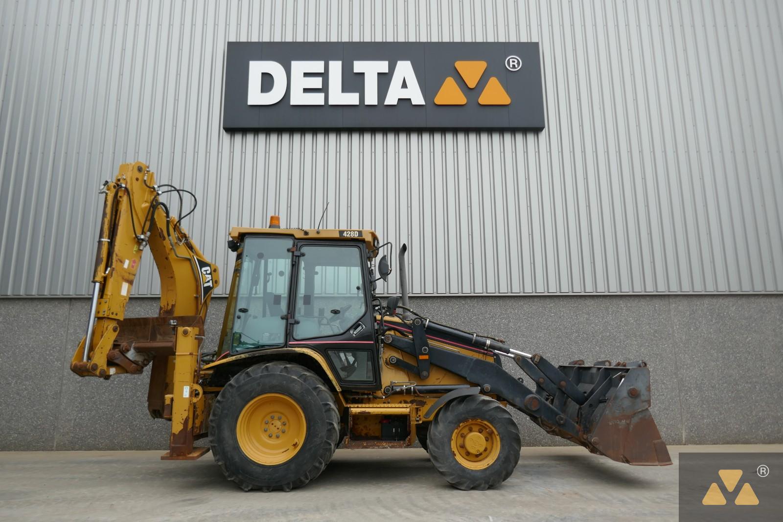 Delta Machinery | Caterpillar 428D - CE/EPA - Ride Control - Low hours!
