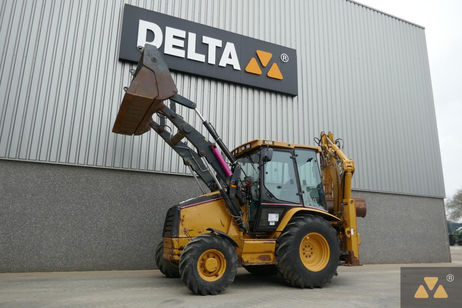 Delta Machinery | Caterpillar 428D - CE/EPA - Ride Control - Low hours!