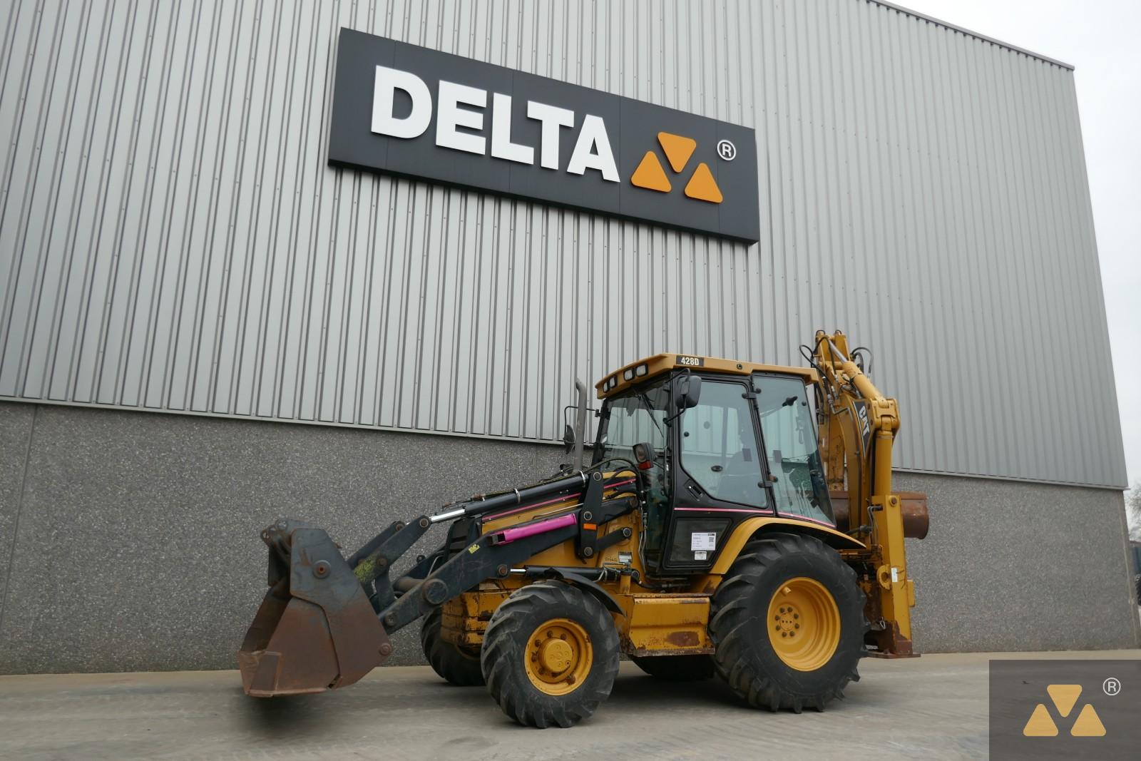 Delta Machinery | Caterpillar 428D - CE/EPA - Ride Control - Low hours!