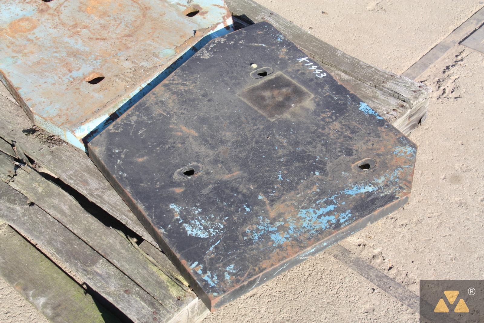 Delta Machinery | Terex-Pegson 11650 Lower cheek plate LH
