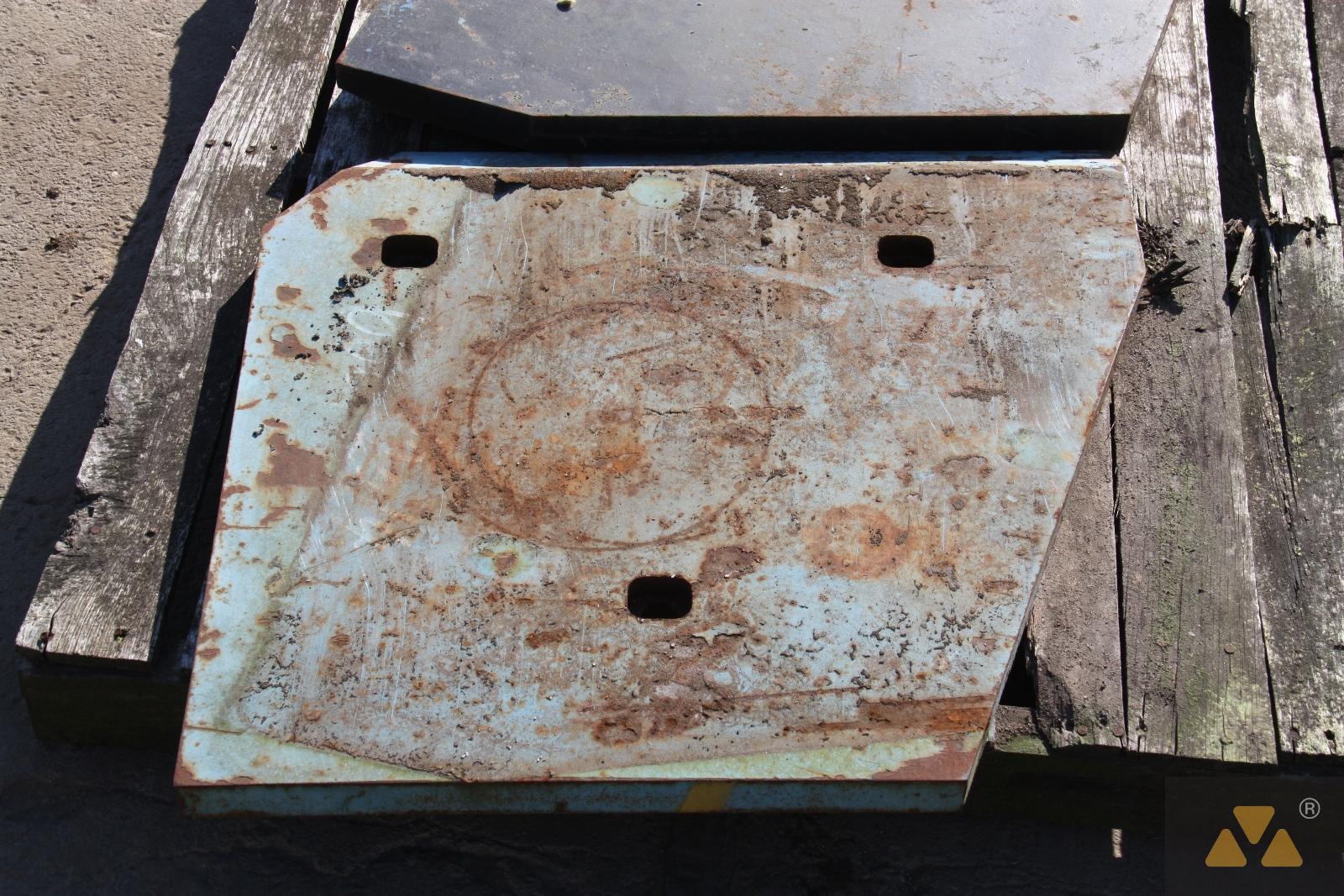 Delta Machinery | Terex-Pegson 11650 Lower cheek plate RH