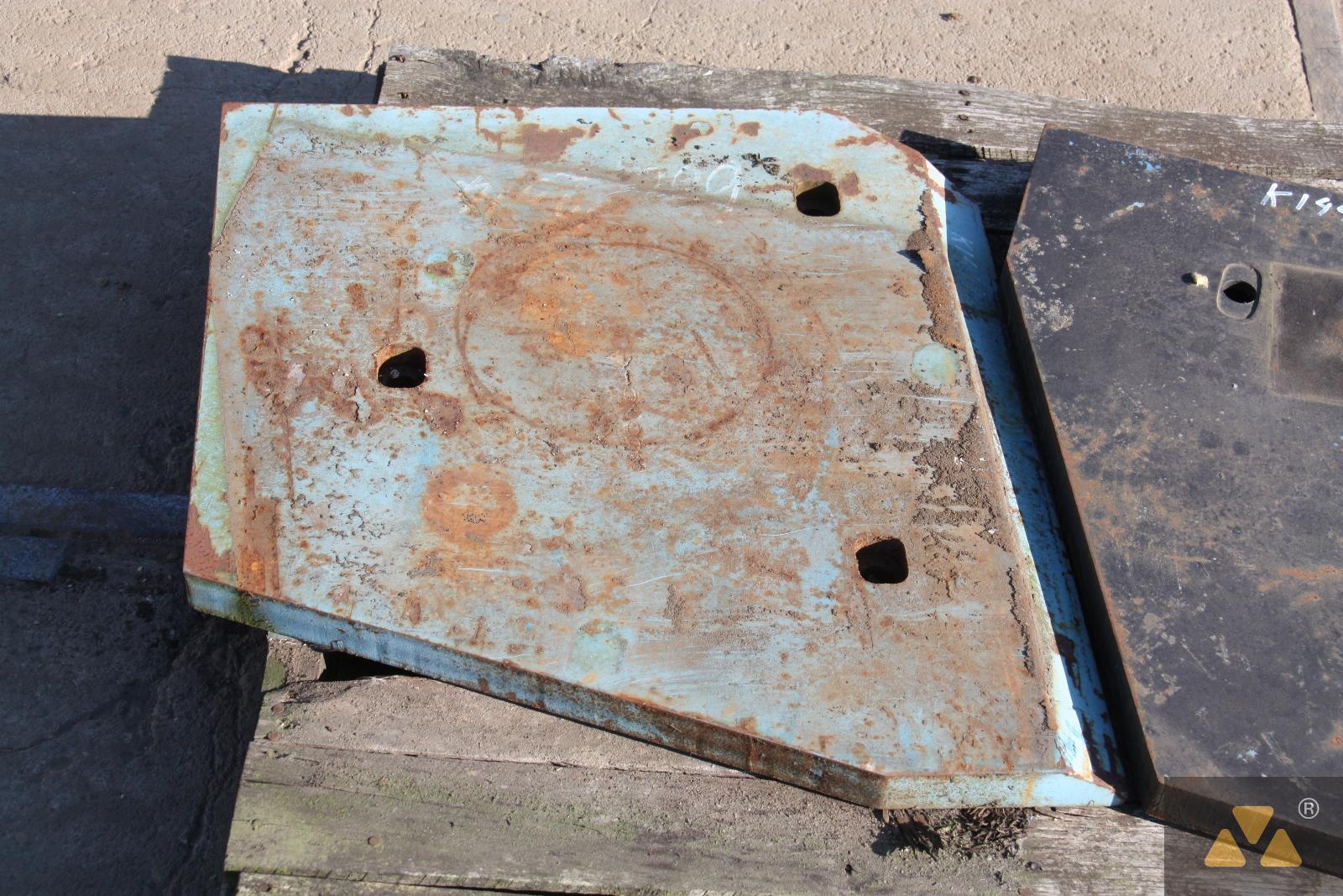 Delta Machinery | Terex-Pegson 11650 Lower cheek plate RH