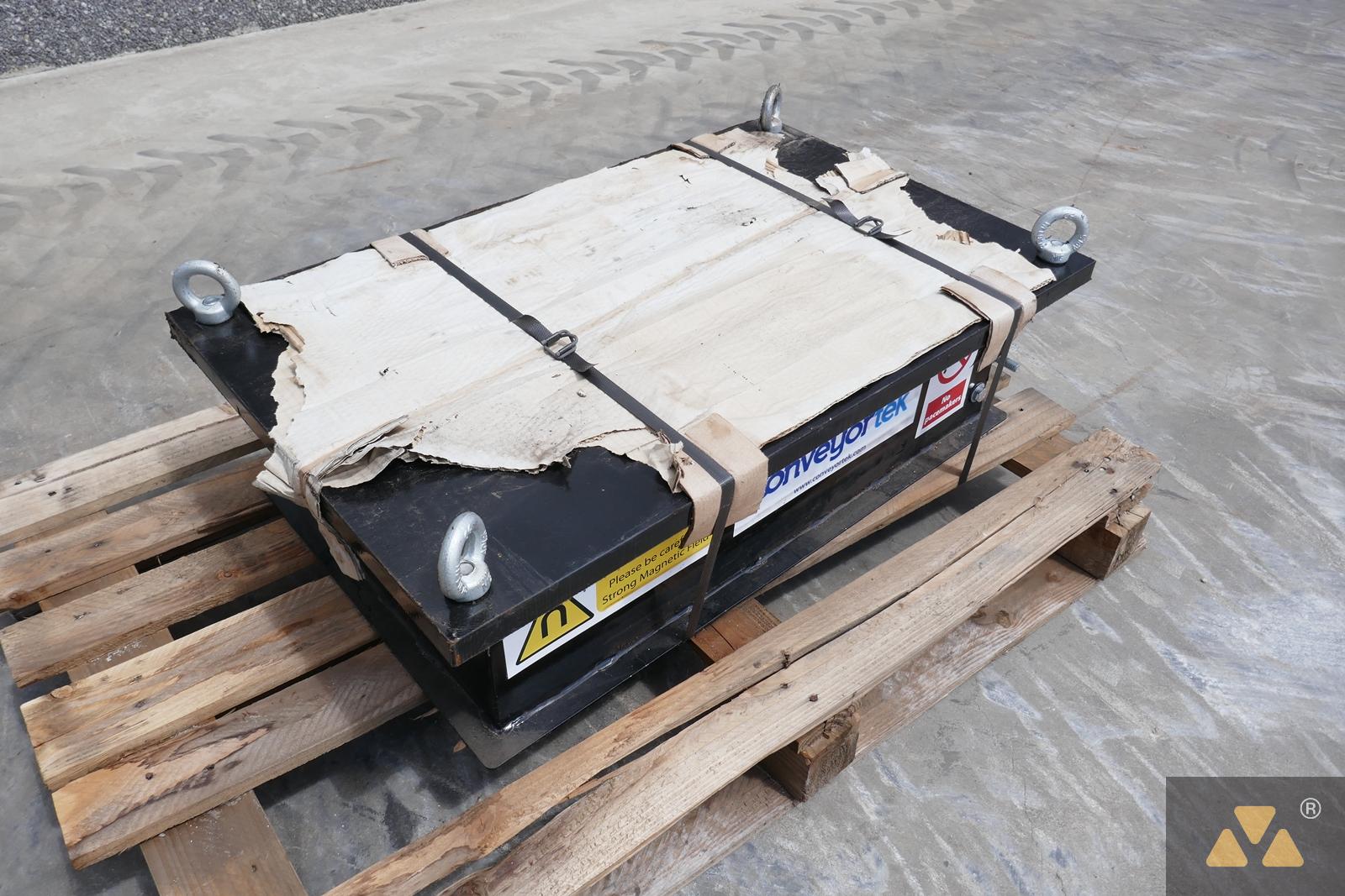 Delta Machinery | Conveyortek Over belt magnet