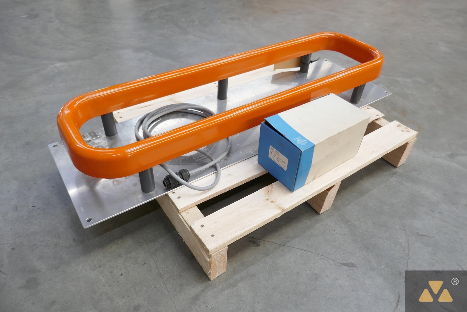 Delta Machinery | EGE Metal detector set - Dimensions coil 950x270mm