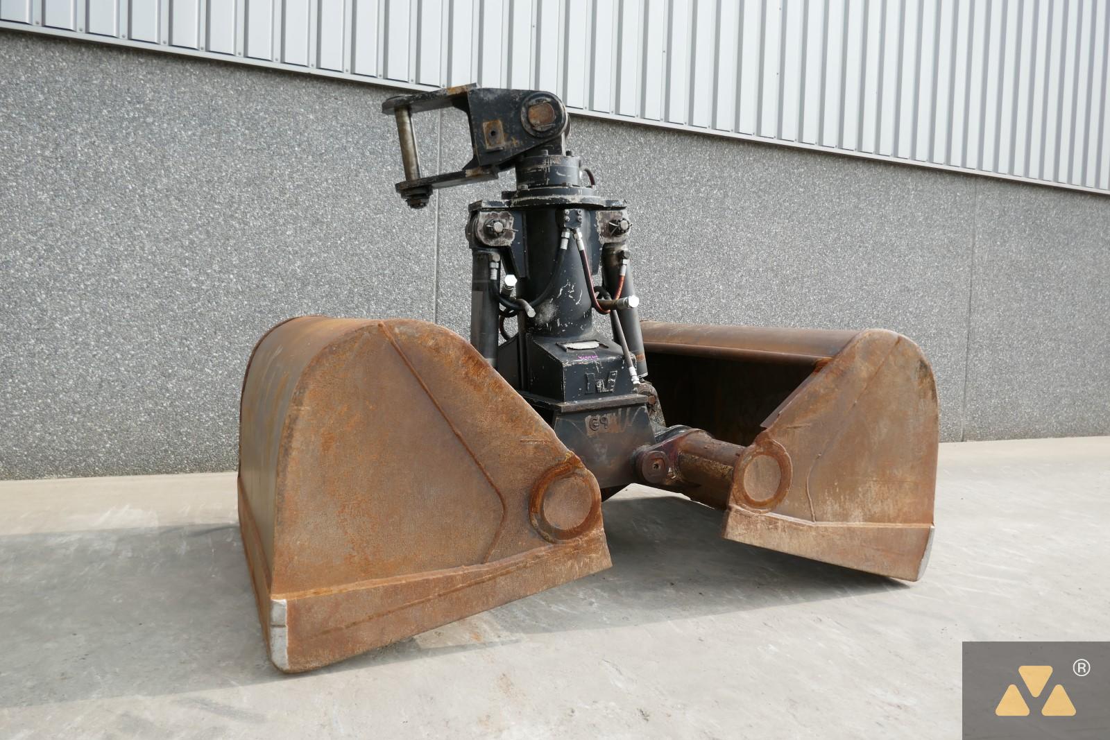 Delta Machinery | Verachtert Clamshell grab - Rotating clamshell grab